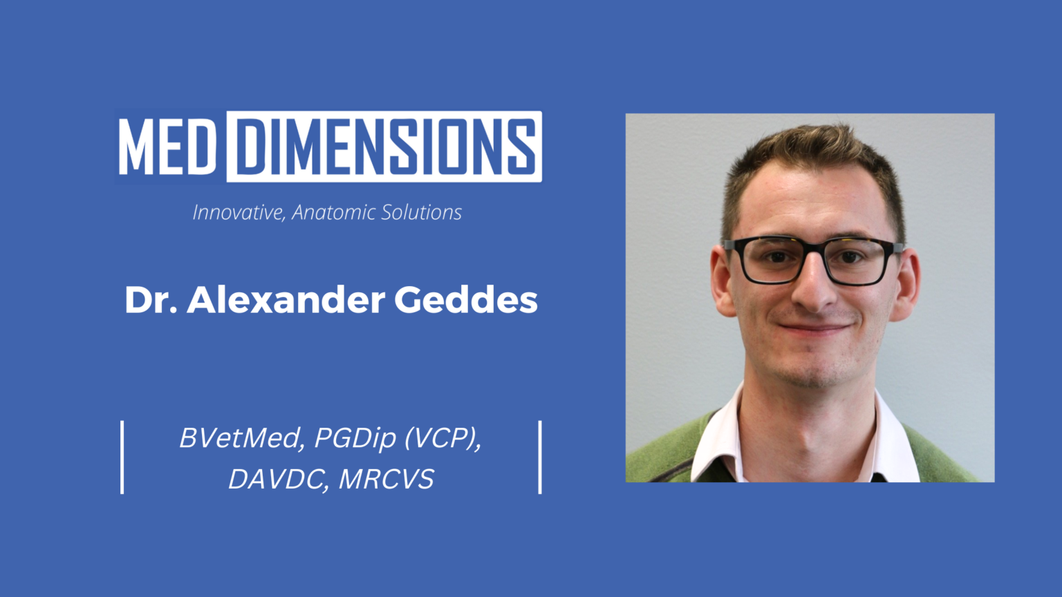 Dr. Geddes Interview: Blog – Med Dimensions